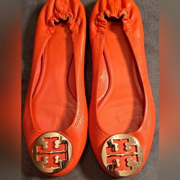 Tory Burch | Shoes | Tory Burch Designer Travel Reva Ballet Leather ...